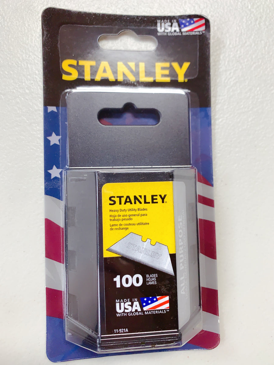 Stanley 100pcs blades – Sunshine Building Supplies