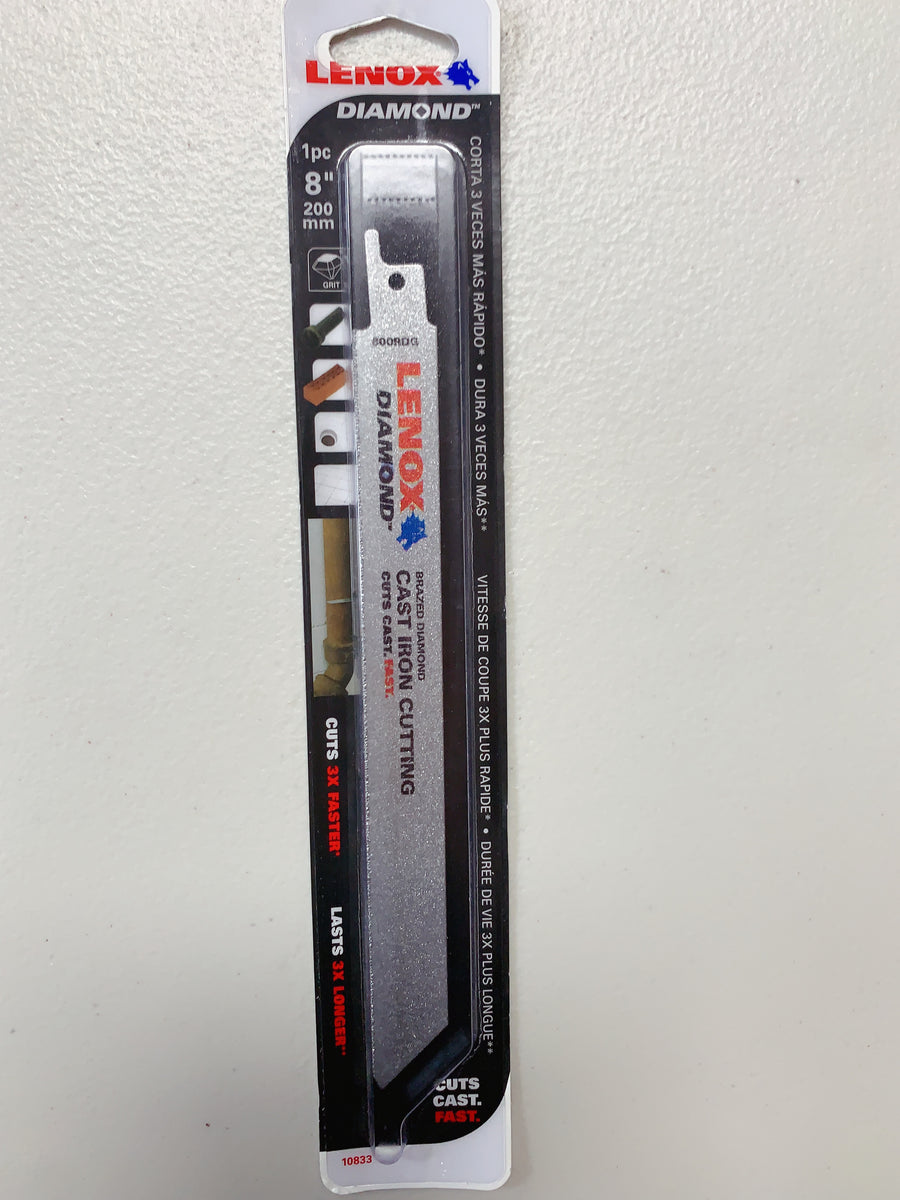 8’’ DIAMOND GRID BLADE CAST IRON – Sunshine Building Supplies